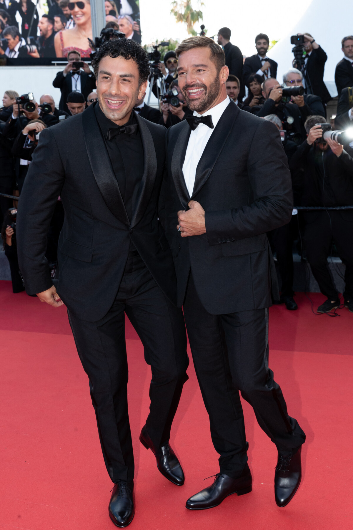 Photo : Jwan Yosef et son mari Ricky Martin - Montée des marches du ...
