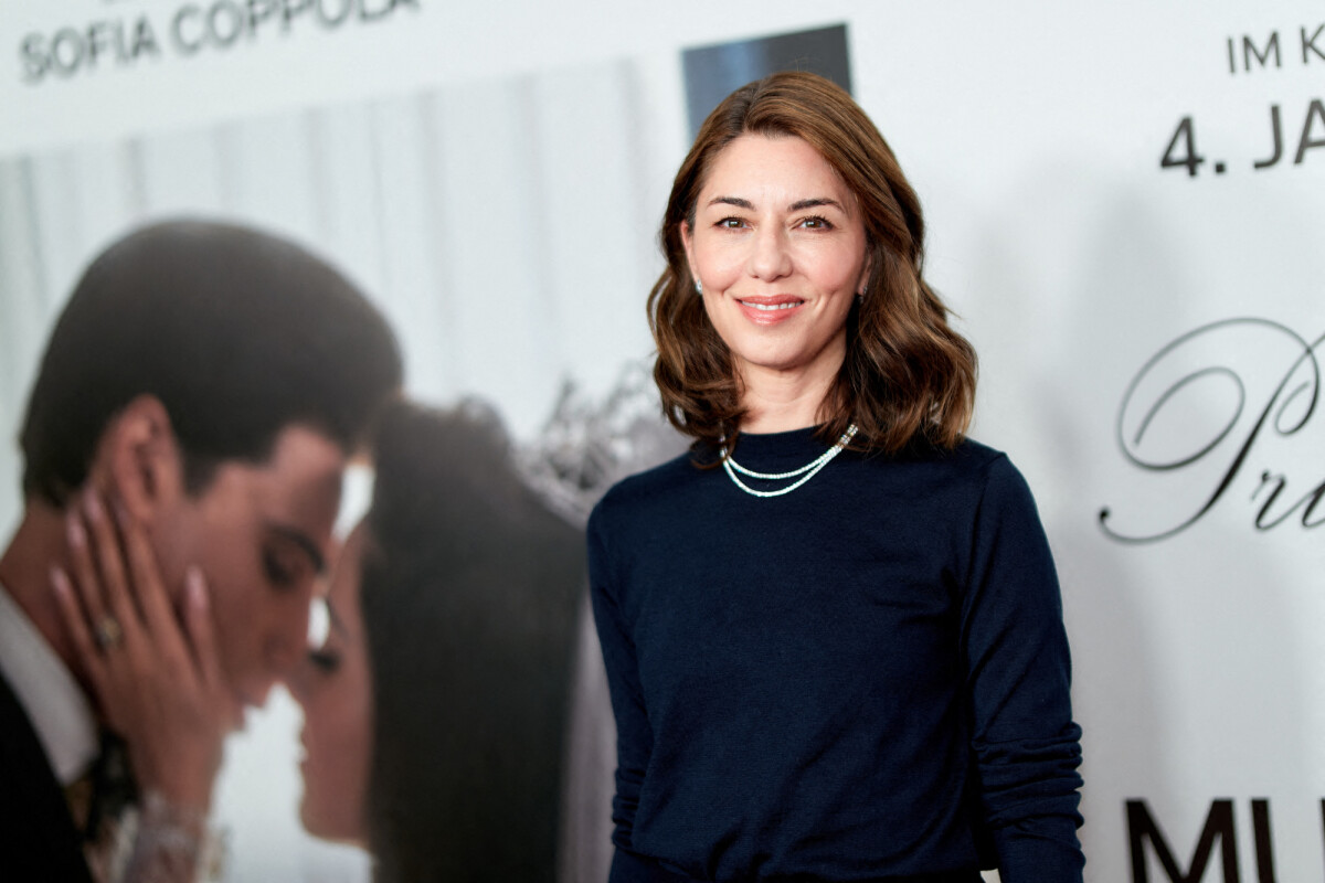 Photo : Sofia Coppola, réalisatrice, lors de la première allemande du film "Priscilla" au Delphi ...