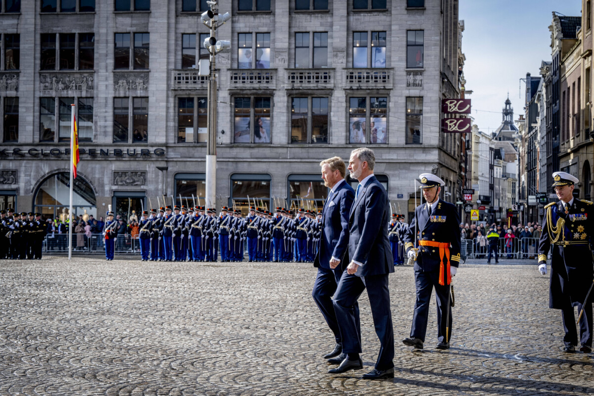 Photo : Le roi Felipe VI d'Espagne, Le roi Willem-Alexander des Pays ...