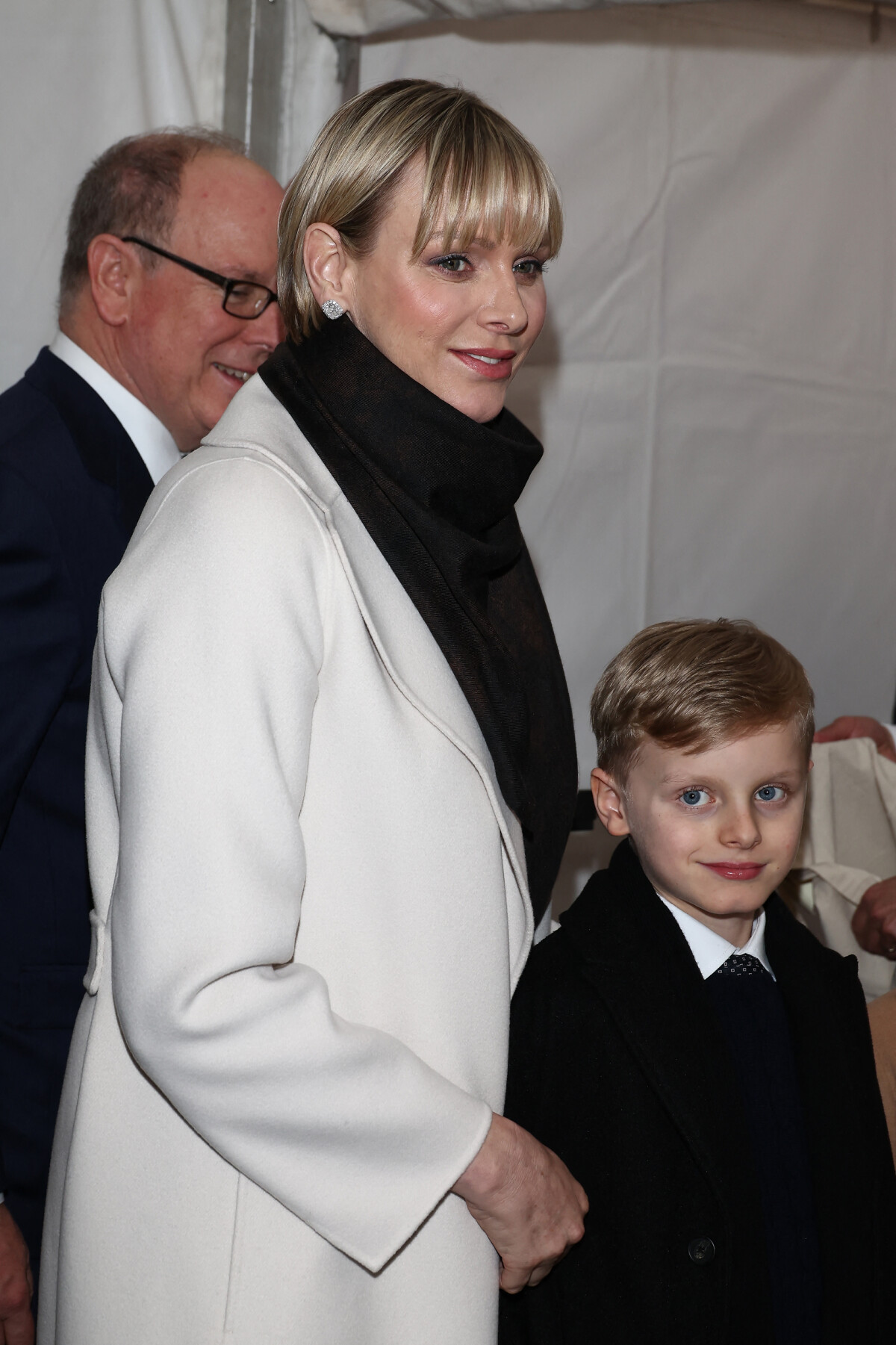 Photo : Le prince Albert II de Monaco, la princesse Charlène de Monaco ...