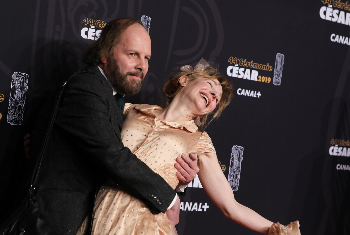 Photo : Julie Depardieu et son compagnon Philippe Katerine - Photocall de la 44ème cérémonie des ...
