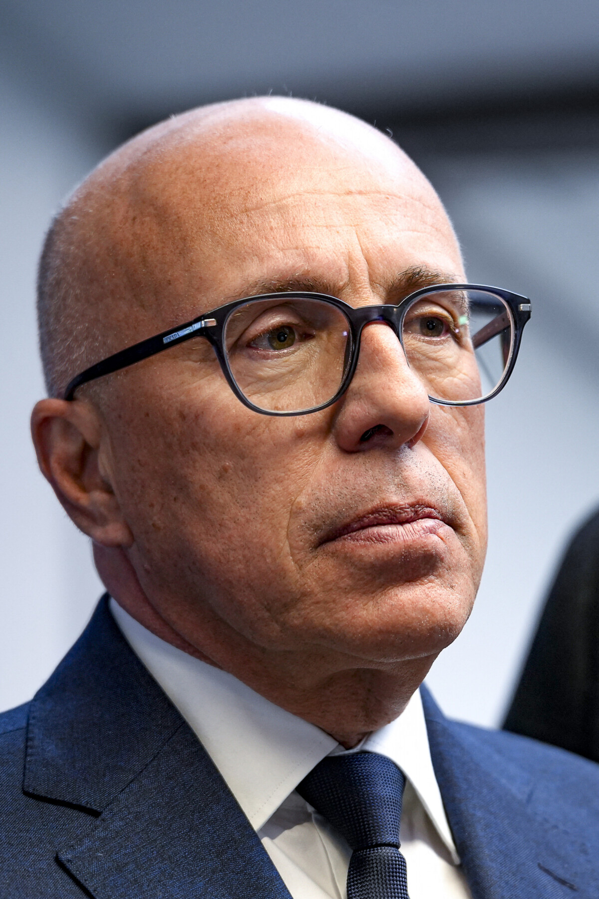 Photo : Eric Ciotti, président des Républicains (LR) lors d'un ...