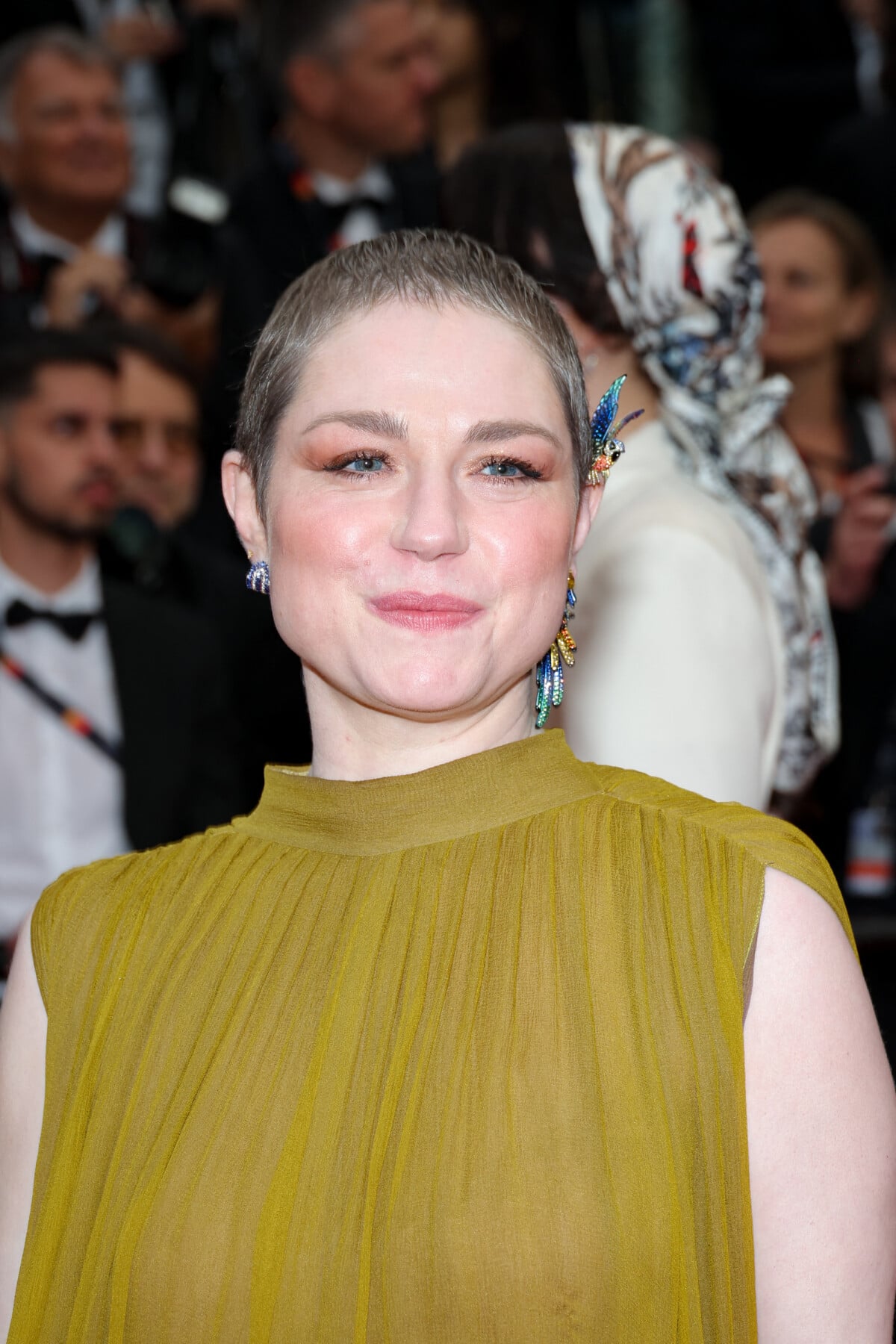 Photo : Emilie Dequenne au 77ᵉ Festival International du Film de Cannes ...