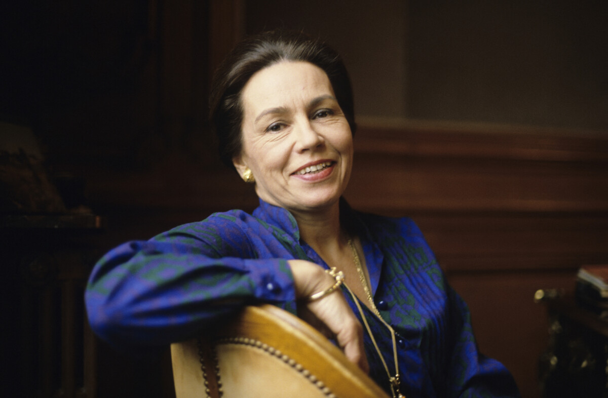 Photo : Archives - En France, à Paris, Marie-France Garaud à la ...