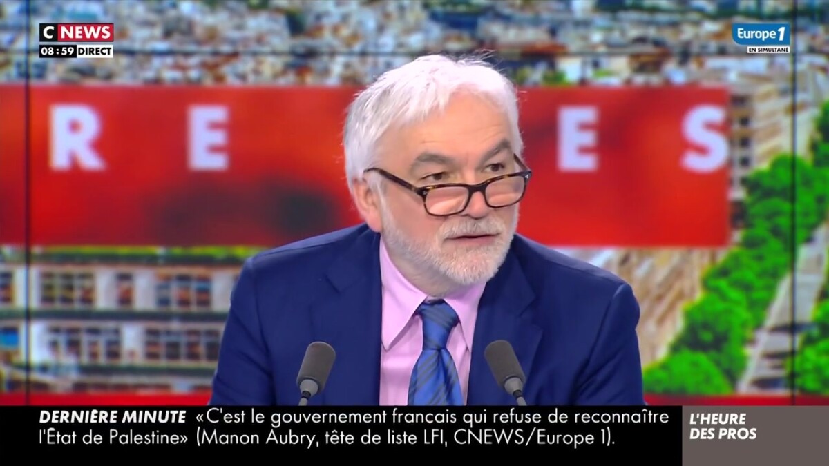 Vidéo : Pascal Praud s'en prend à la "médiocrité d'une certaine presse ...