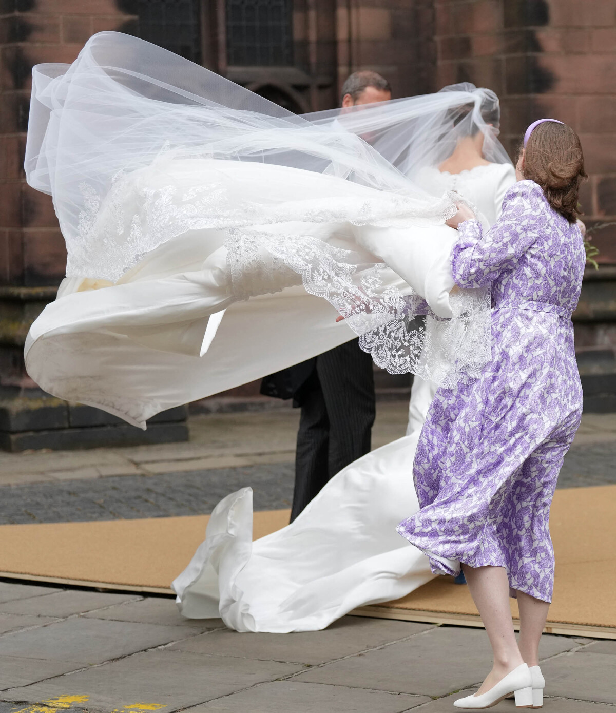Photo : Olivia Henson - Mariage du duc de Westminster, Hugh Grosvenor ...