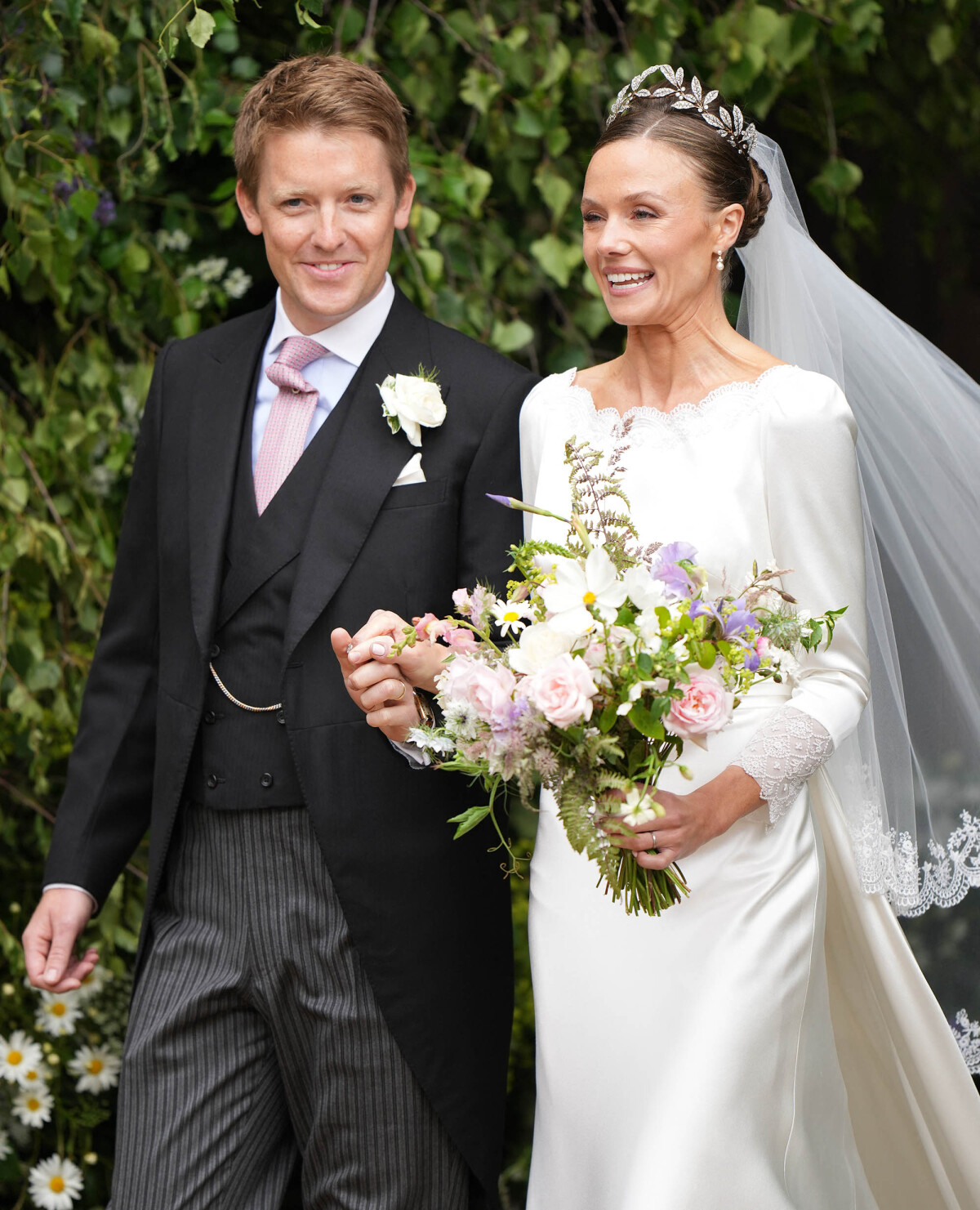 Photo : Hugh Grosvenor et Olivia Henson - Mariage du duc de Westminster ...