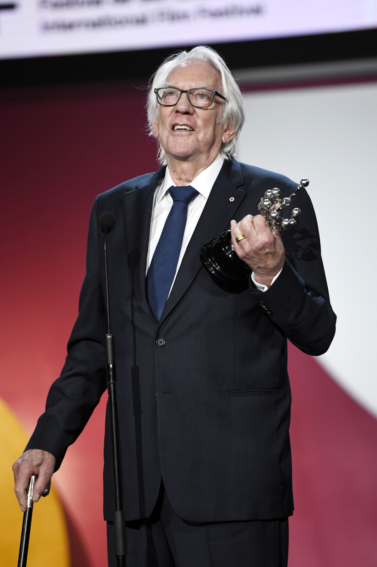 Photo : Donald Sutherland reçoit un "Lifetime Achievement Award" pour l ...