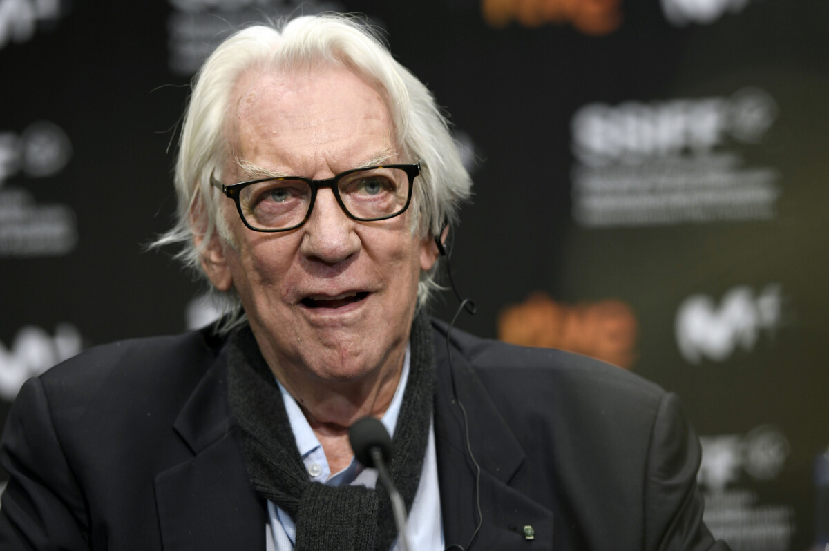 Photo : Donald Sutherland en conférence de presse pour le film "The ...