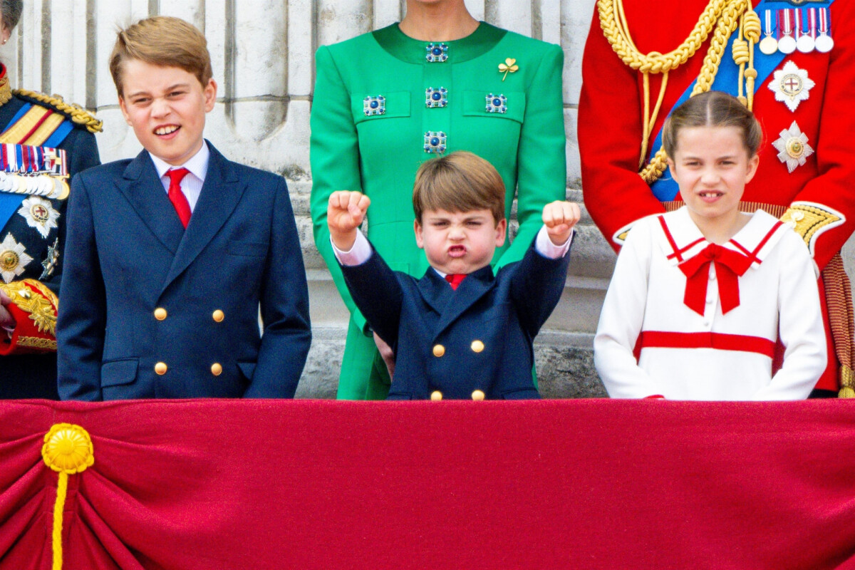 Photo : Archives : Louis, George et Charlotte de Cambridge - Purepeople