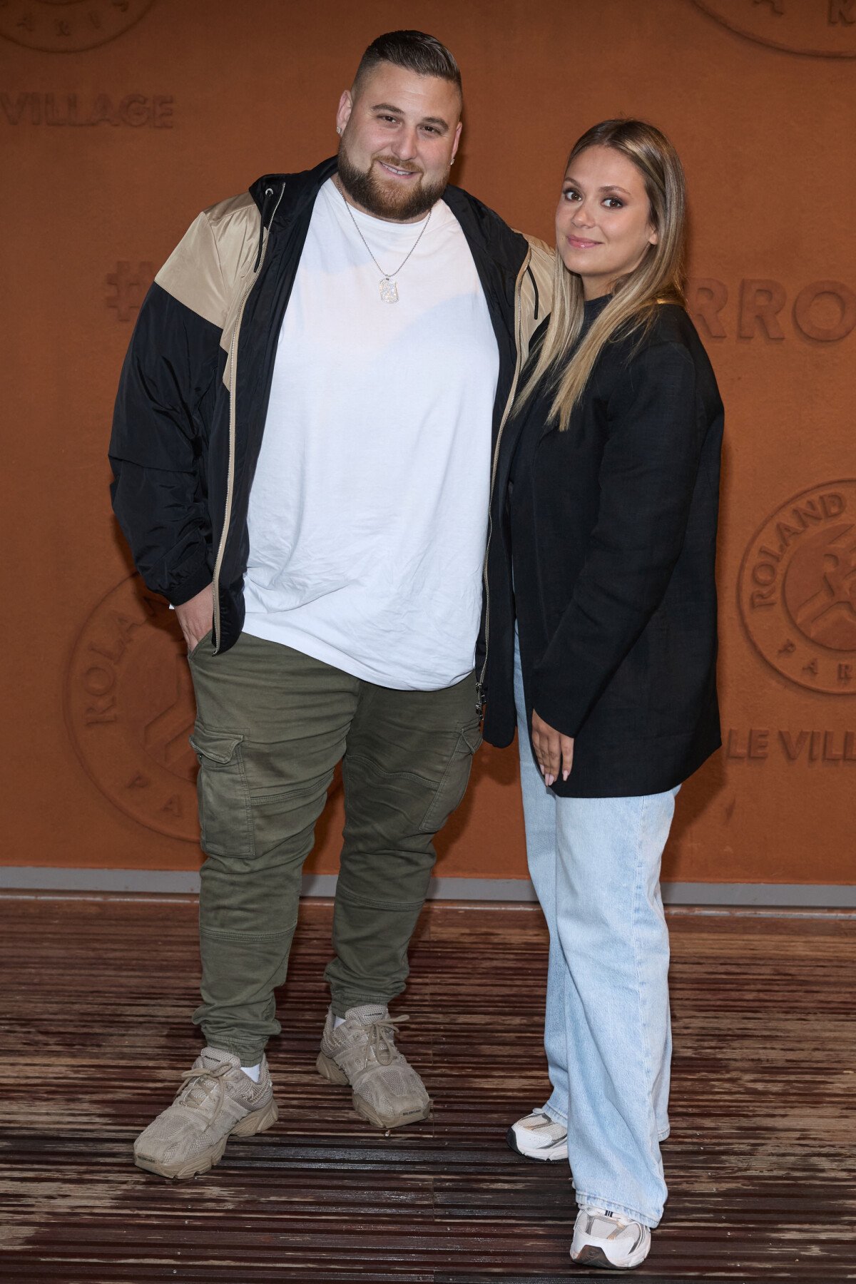 Photo : Nico Capone et Daniela lors des Internationaux de France de ...
