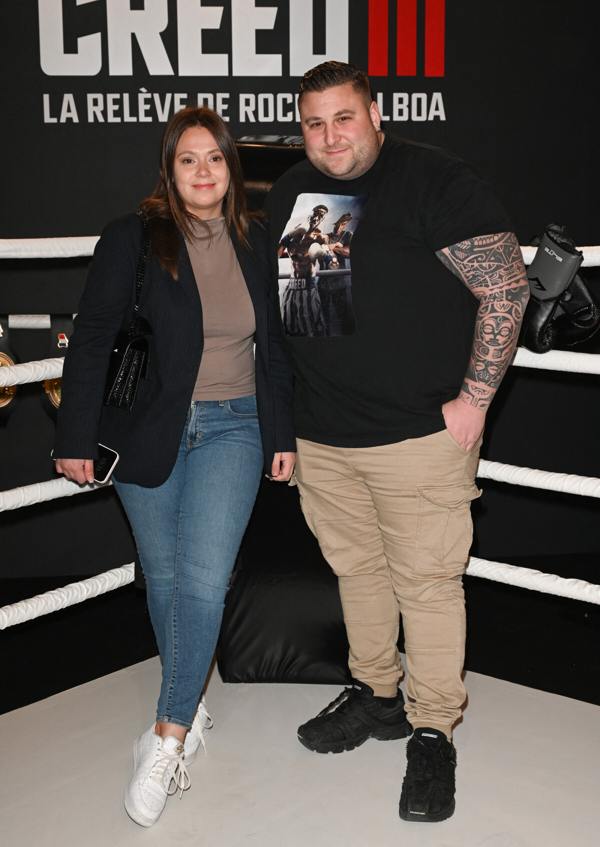 Photo : Nico et Daniella Capone à la première du film "Creed III" au ...