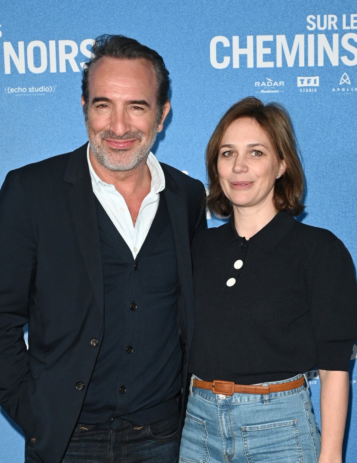 Photo : Jean Dujardin et sa femme Nathalie Péchalat - Avant-première du film "Sur les chemins ...