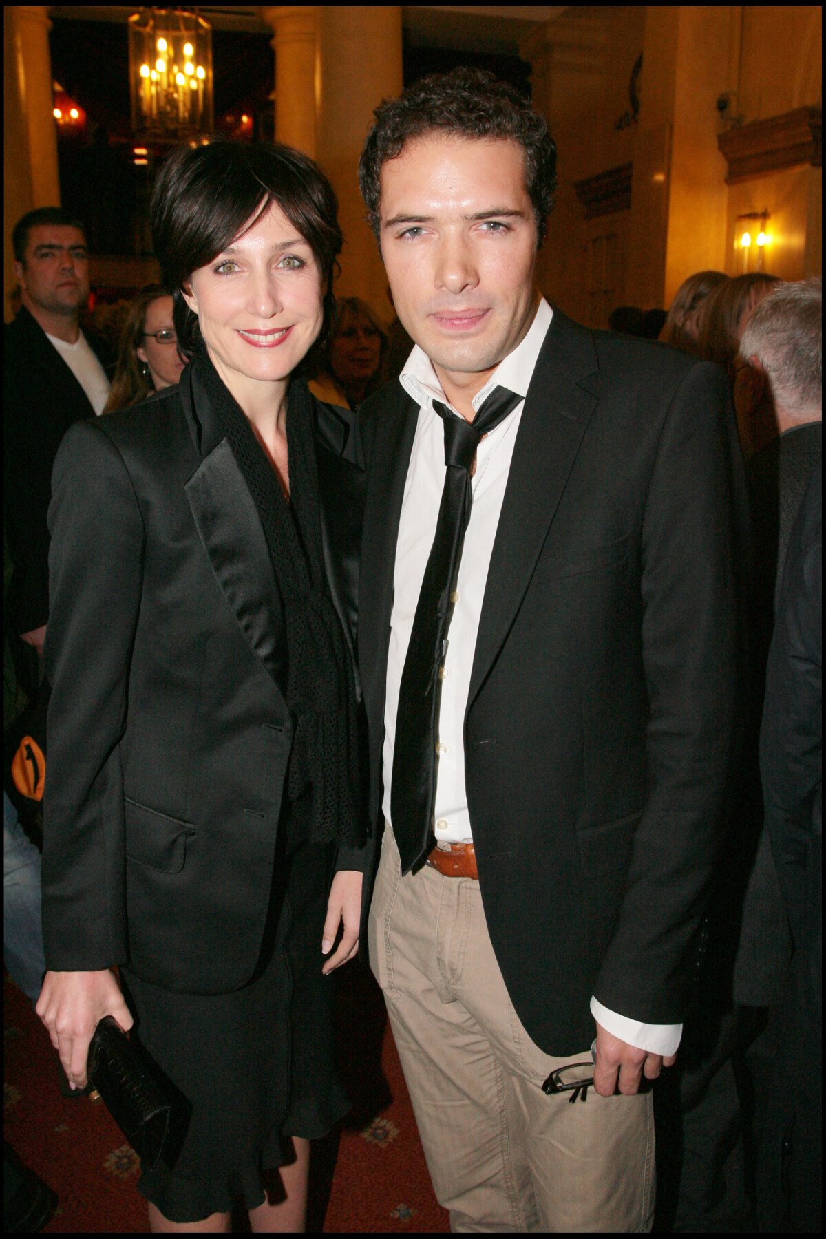 Photo : Elsa Zylberstein et Nicolas Bedos - Générale de "Fugueuses" au ...