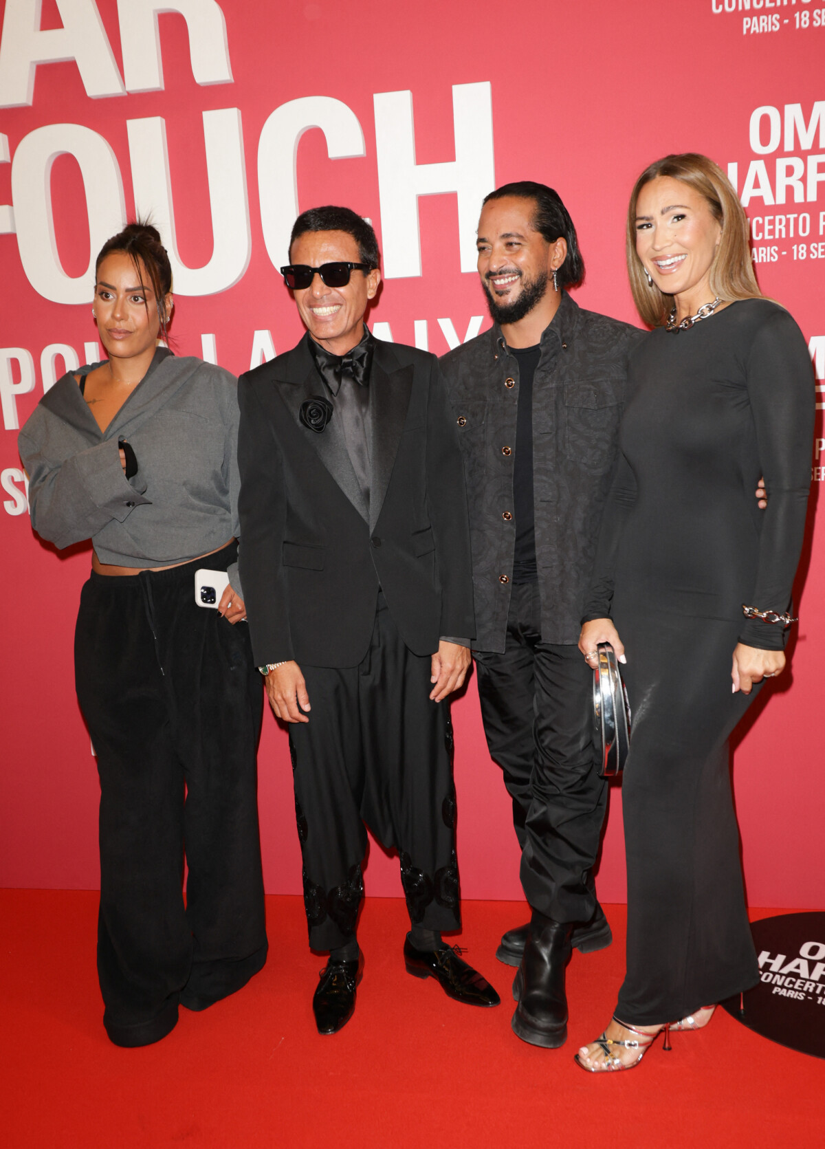 Photo : Amel Bent, Omar Harfouch, Slimane et Vitaa au photocall du ...