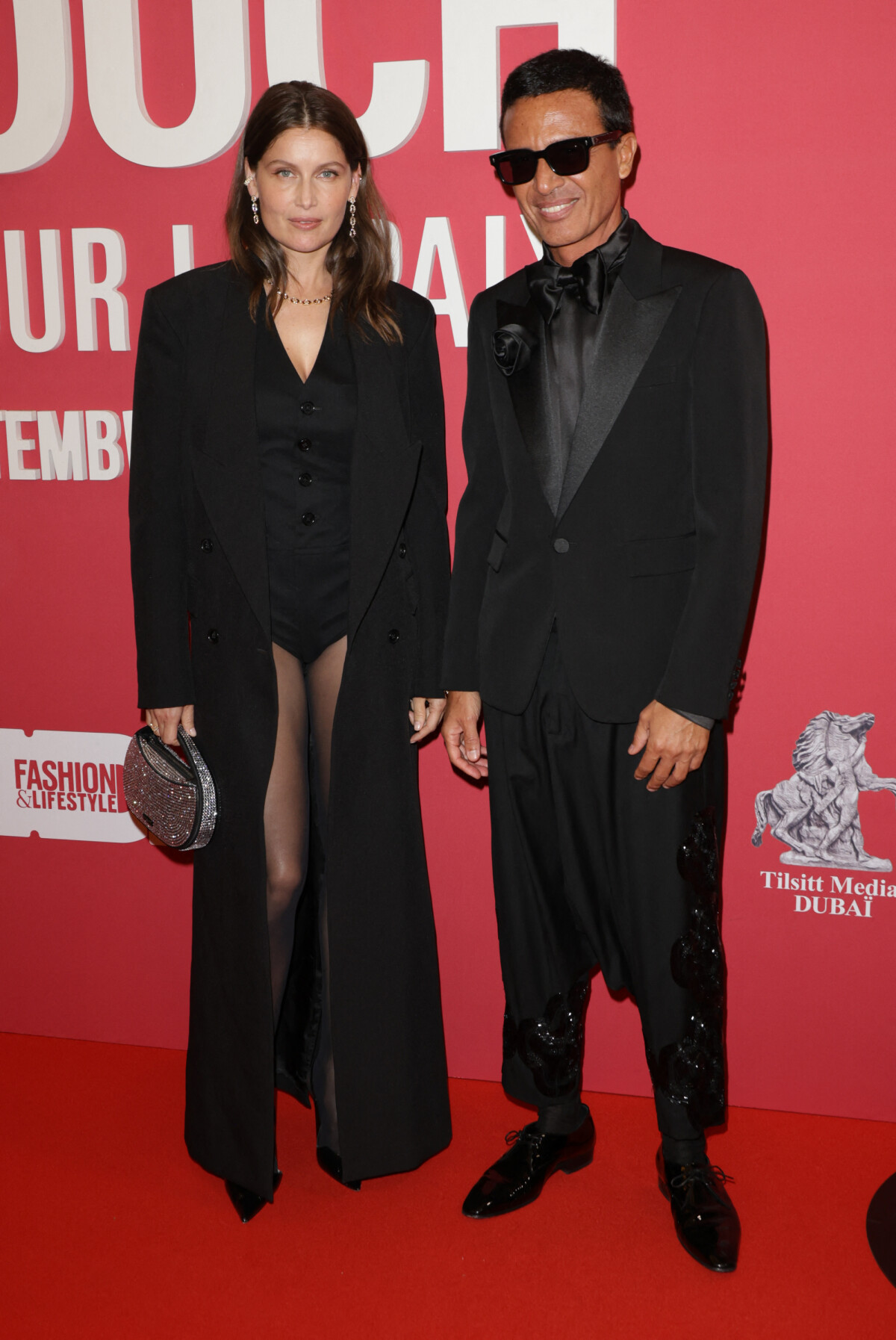 Photo : Laetitia Casta et Omar Harfouch au photocall du "concerto pour ...