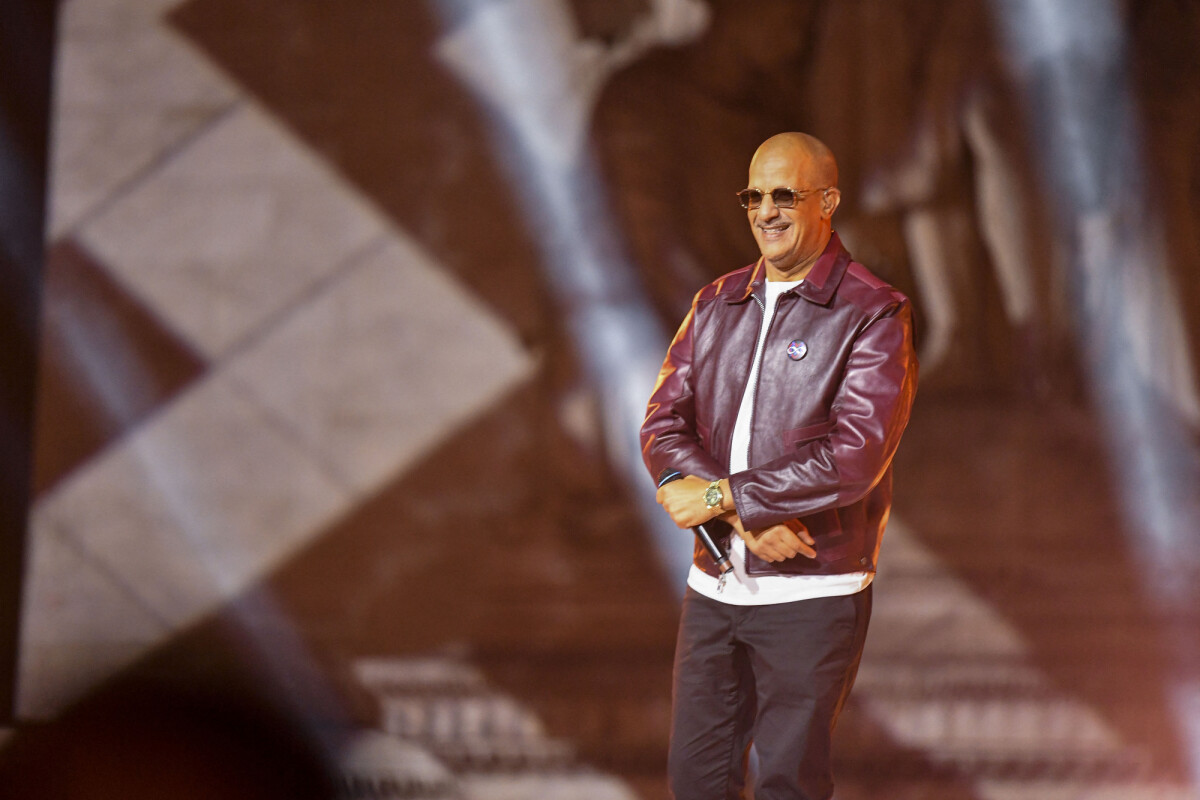 Photo : Exclusif - Le rappeur Rim'K - Personnalités sur le plateau de l ...