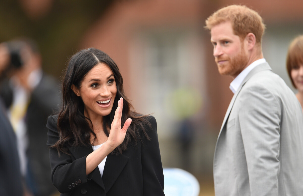 Photo : Le prince Harry, duc de Sussex et sa femme Meghan Markle ...