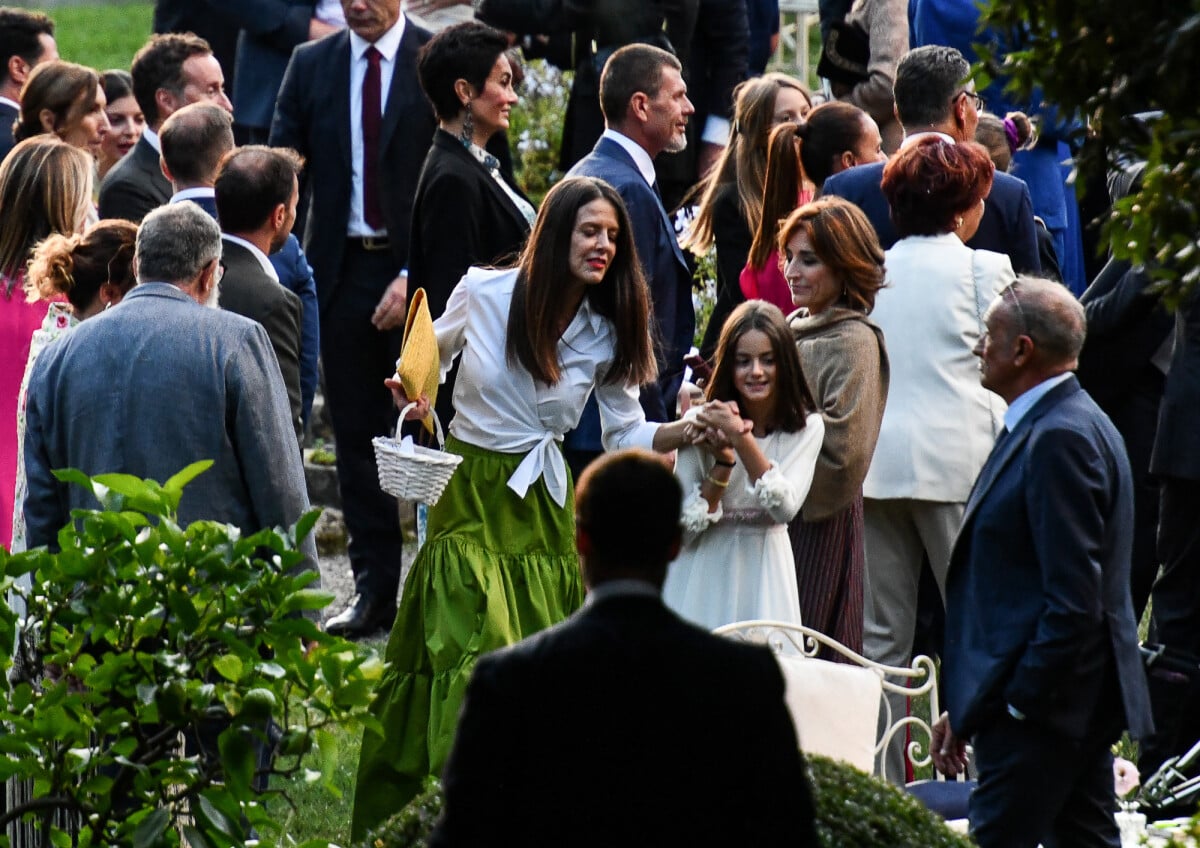 Photo : 28/9/2024, mariage de Luigi Buffon et Ilaria D'Amico à la Villa ...