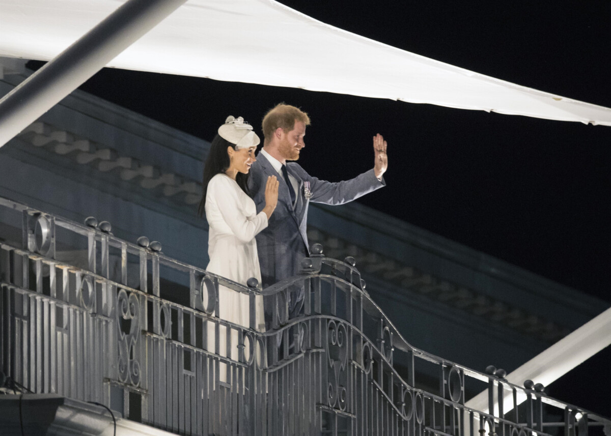 Photo : Le prince Harry, duc de Sussex et sa femme Meghan Markle ...