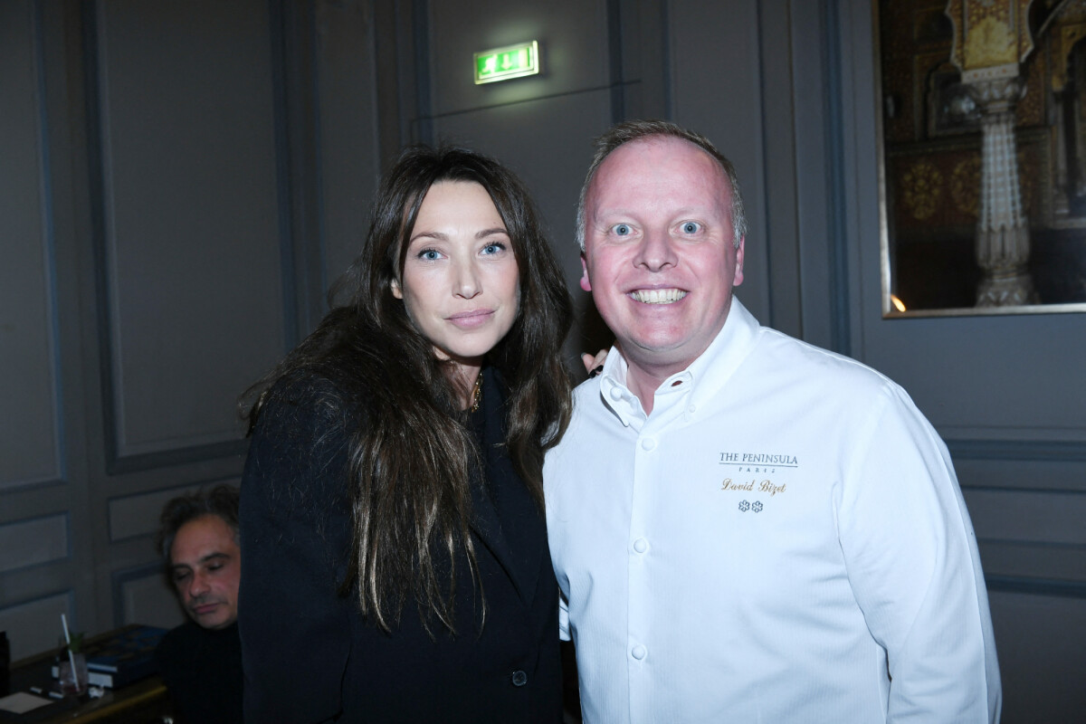 Photo : Semi-exclusif - Laura Smet, David Bizet, chef du Peninsula à ...