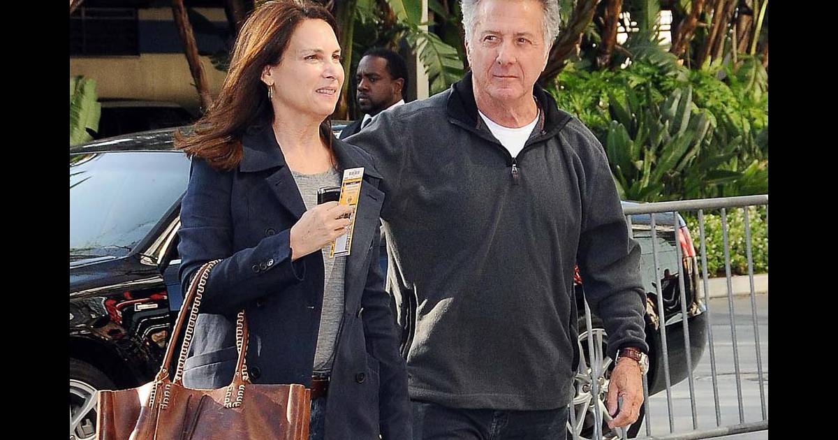 Dustin Hoffman et sa femme Lisa - Purepeople