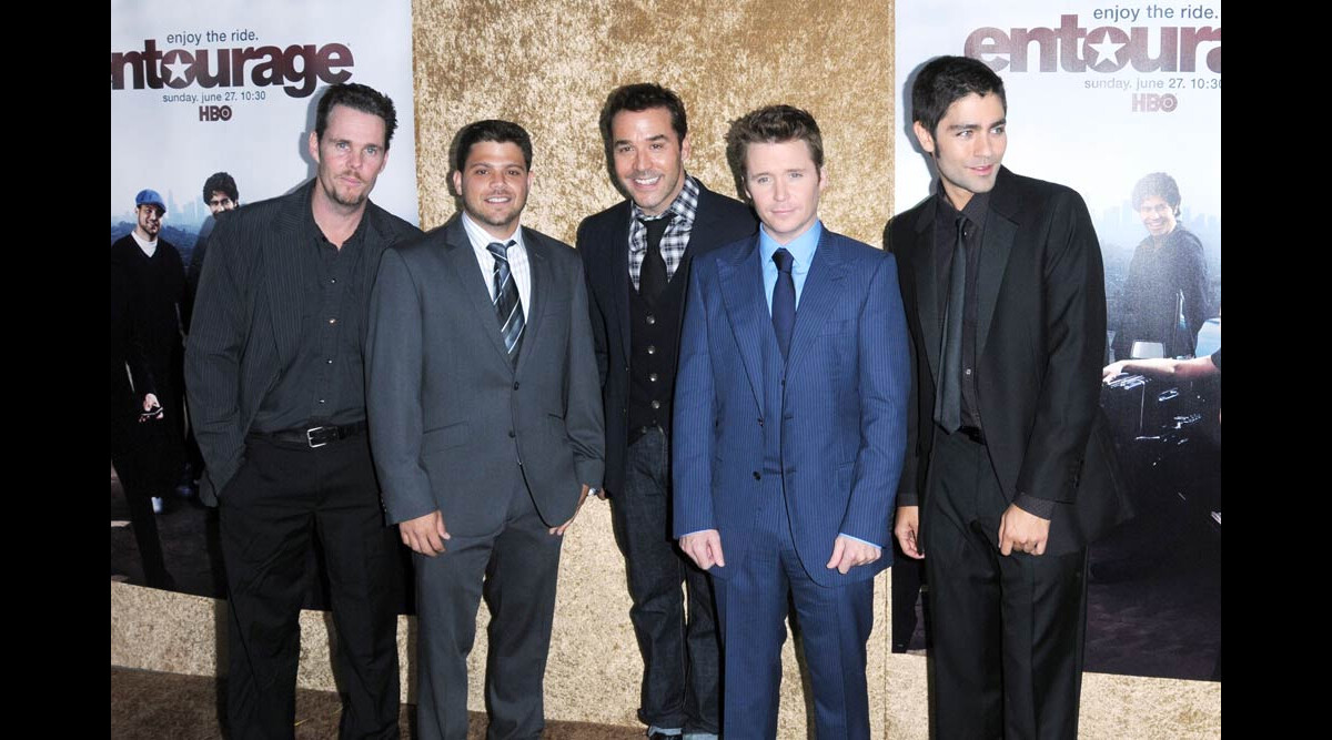 Photo : Adrian Grenier et son entourage tournent actuellement les ...