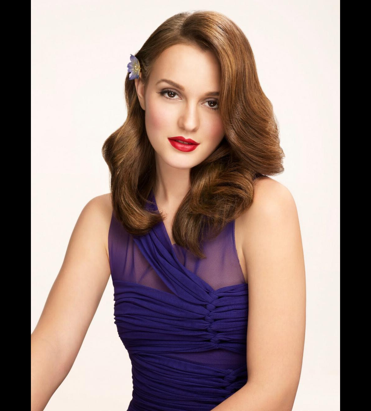 Photo : Leighton Meester pour Herbal Essences - Purepeople