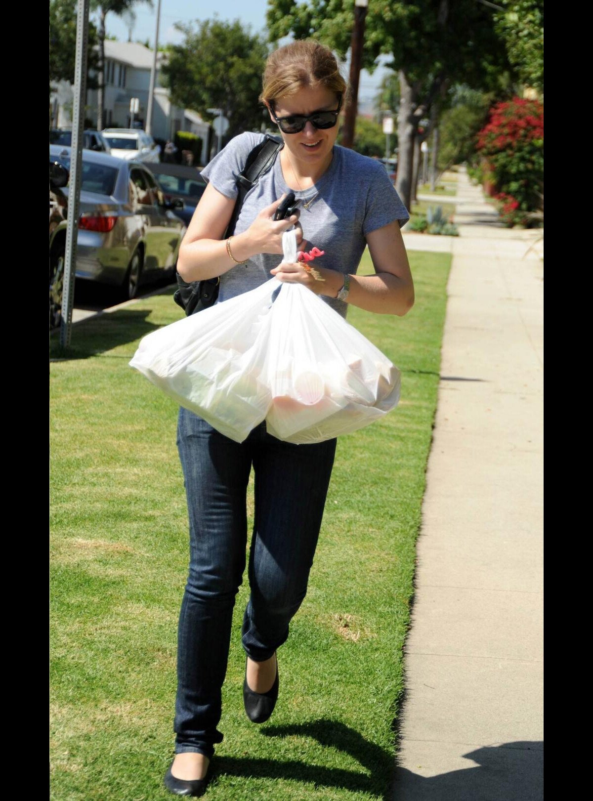 Photo : Eleanor, nouvelle assistante de Lindsay Lohan, lui rend visite ...