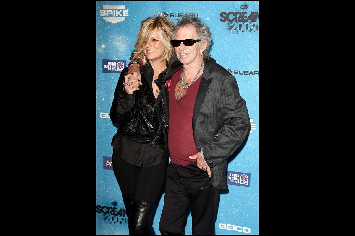 Photo : Patti Hansen et Keith Richards - Ode (Purepeople)