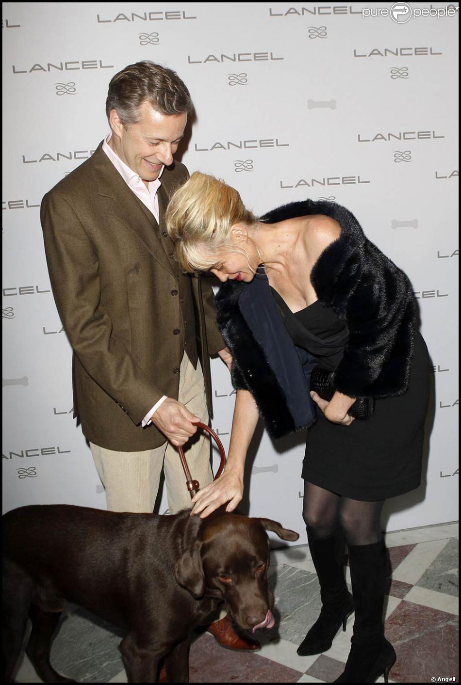 Marc Lelandais et Emmanuelle Béart à l'occasion du Bal de la Truffe ...