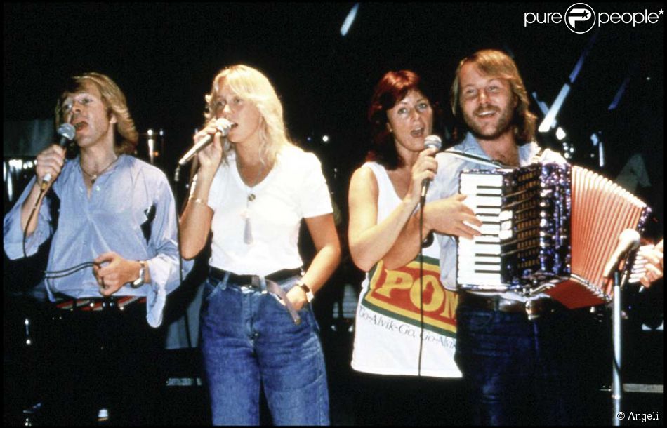 Le groupe ABBA, 1974 - Purepeople