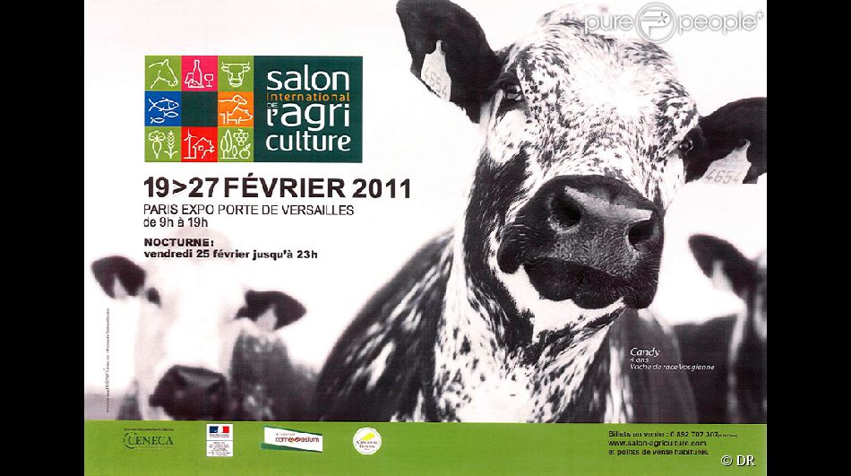 Affiche du Salon de l'Agriculture 2011 - Purepeople Affiche du Salon de l'Agriculture 2011 - Purepeople
