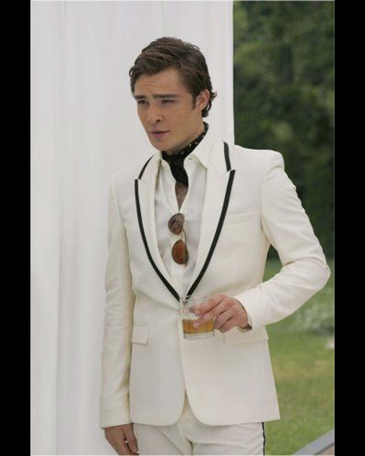 Photo : Ed Westwick alias Chuck Bass dans Gossip Girl. Fortune estimée ...
