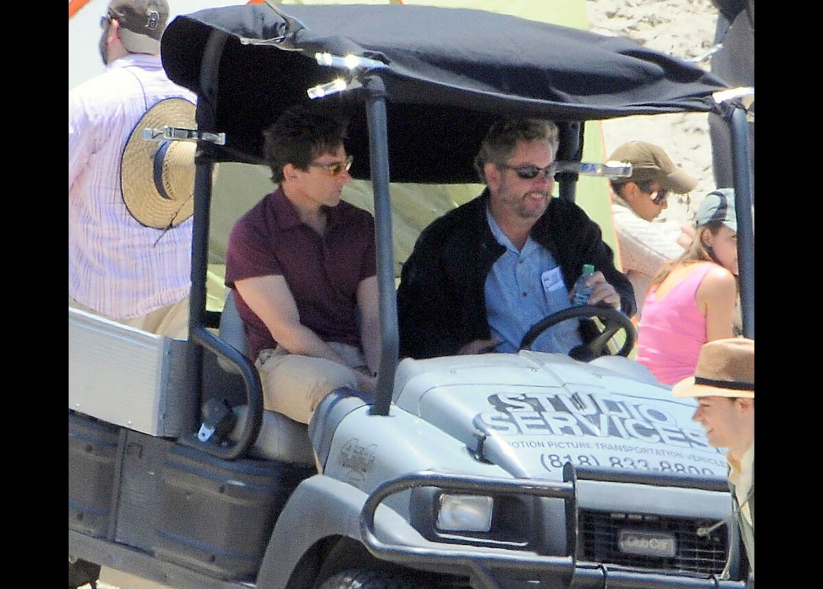 Photo : Steve Carell sur le tournage de Seeking a friend for the end of ...