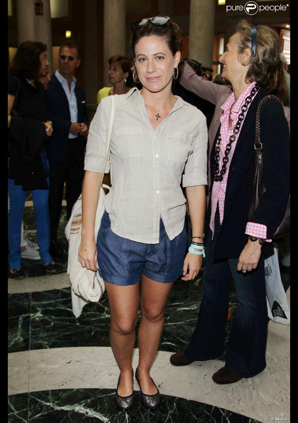 Francesca Versace lors de la soirée d'ouverture de l'exposition 'Il ...