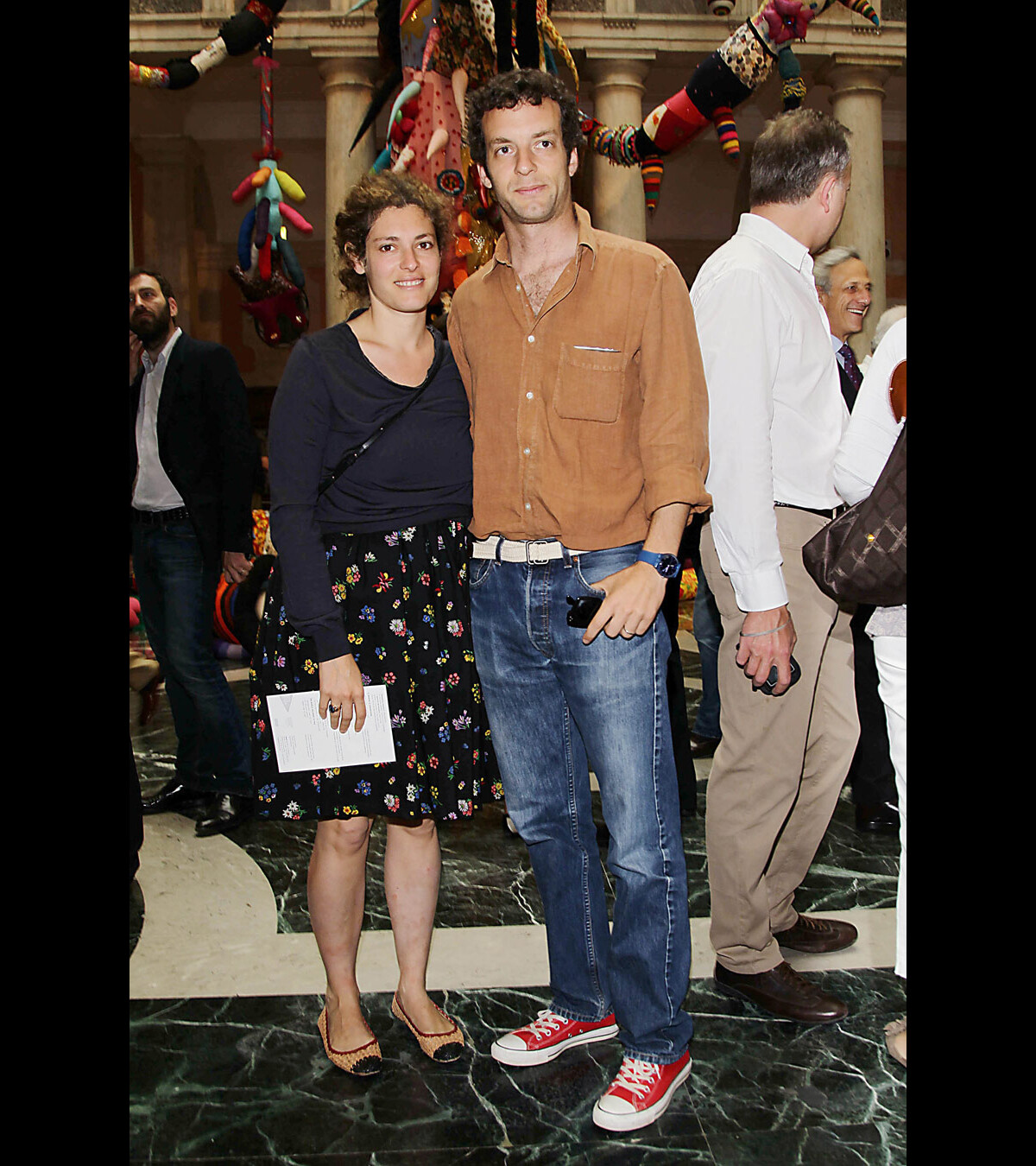 Photo : Ginevra Elkann et Giovanni Gaetani lors de la soirée d ...