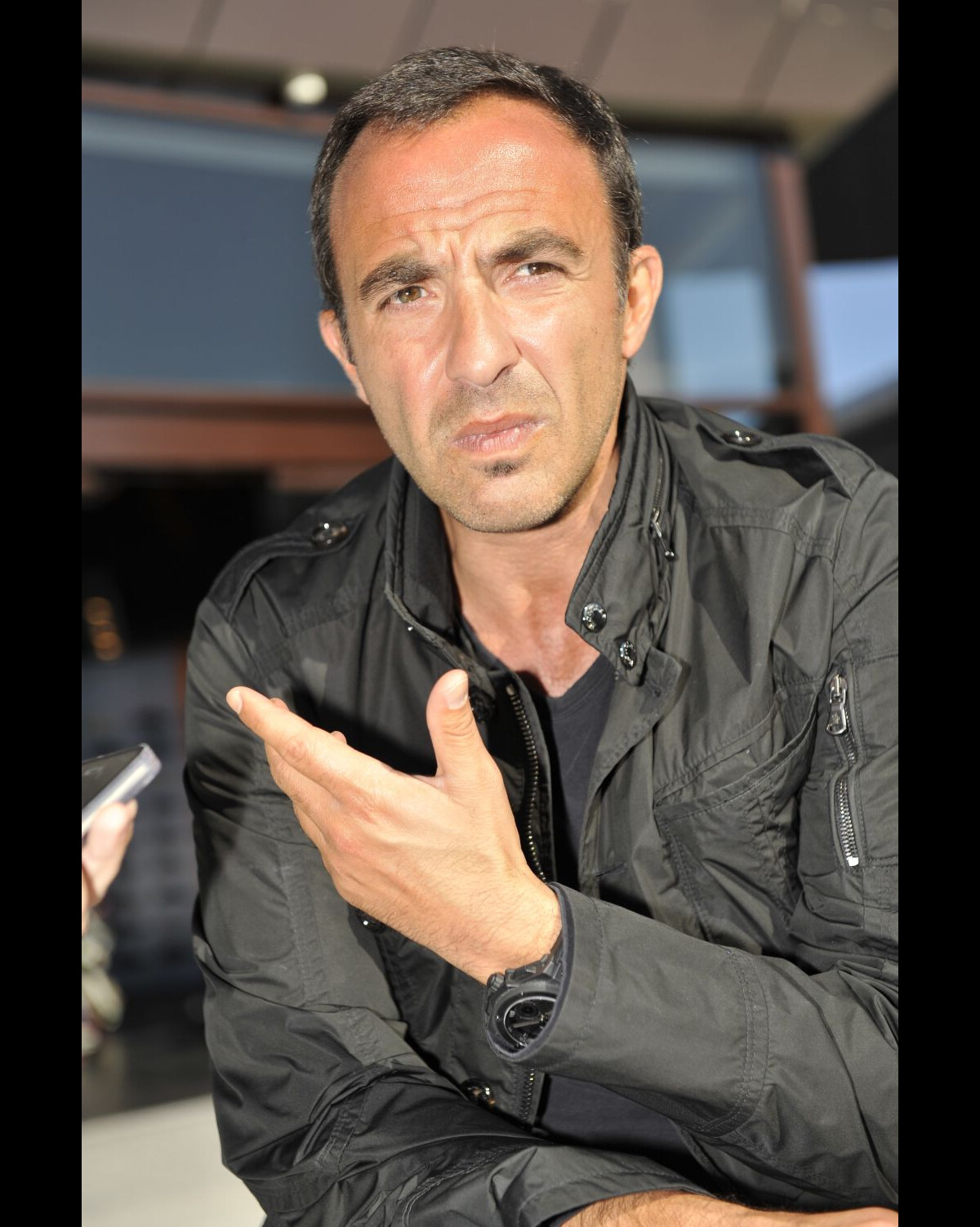 Photo : Nikos Aliagas, à Montpellier, en juin 2011. - Purepeople