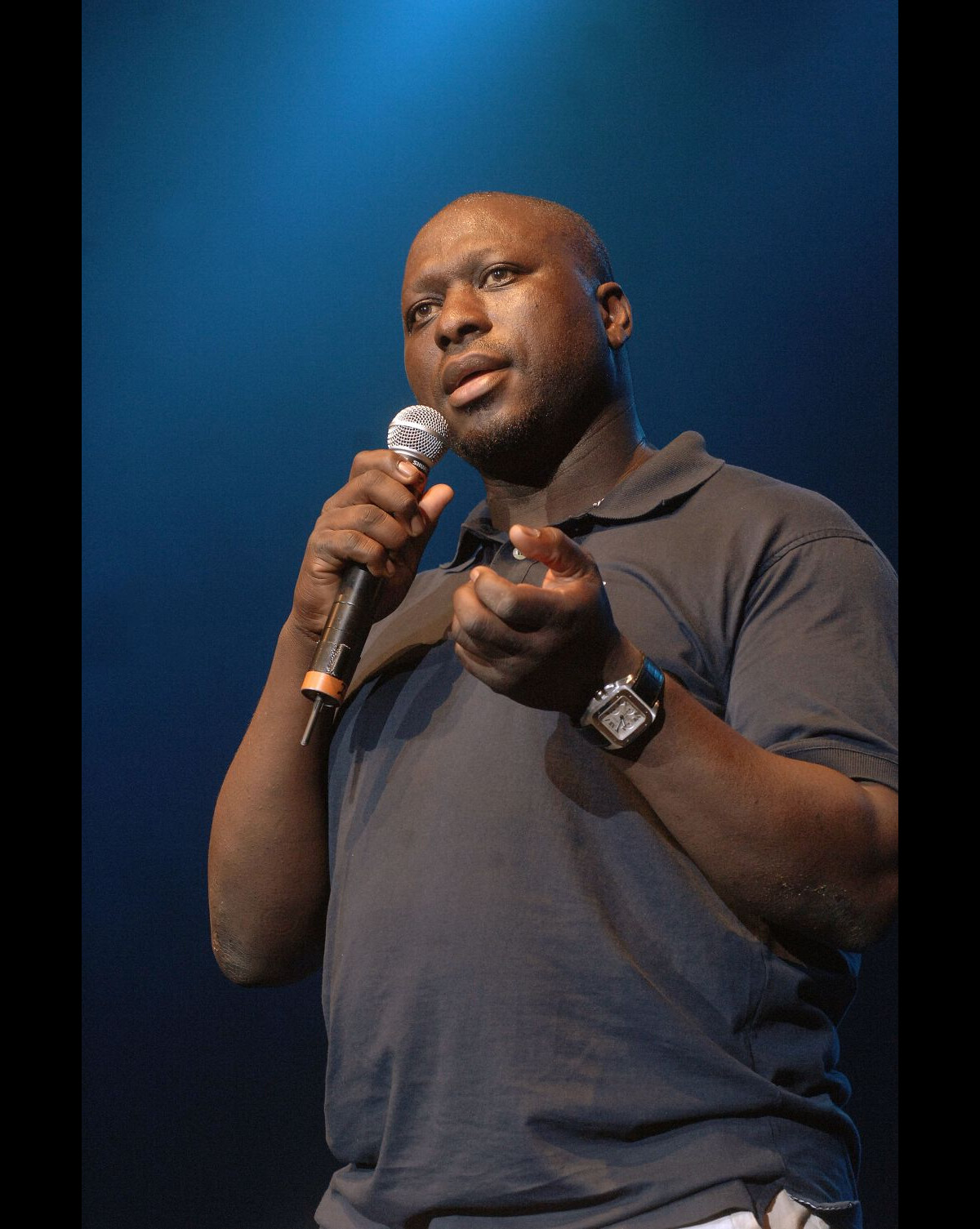Photo : Mouss Diouf en 2006. - Purepeople