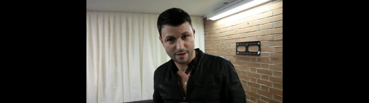 Photo : Christopher Rippert dans son clip "I'm back" - Purepeople