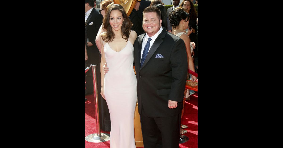 Chaz Bono et sa fiancée Jennifer Elia, lors de la soirée des Creative ... Chaz Bono et sa fiancée Jennifer Elia, lors de la soirée des Creative ...