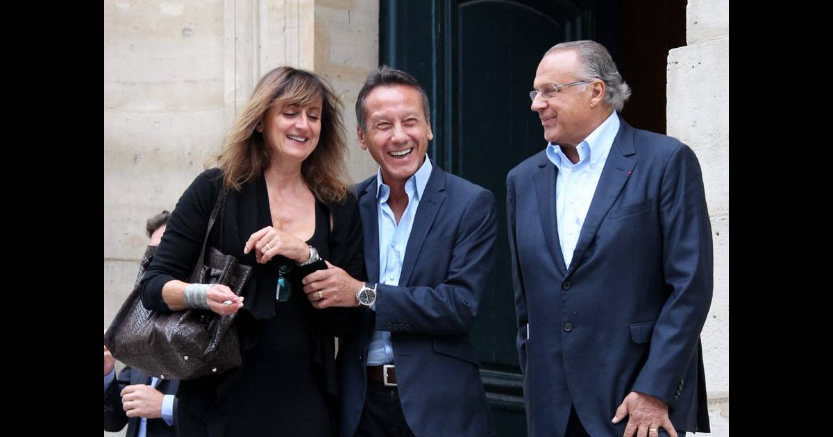 Nathalie André, Daniel Moine et Gérard Louvin lors de la messe en ...