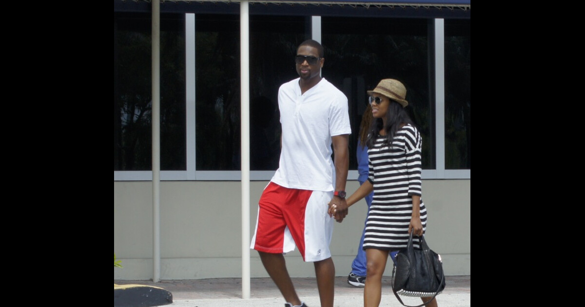 Dwyane Wade : La star NBA et sa chérie en attente d'un heureux ...