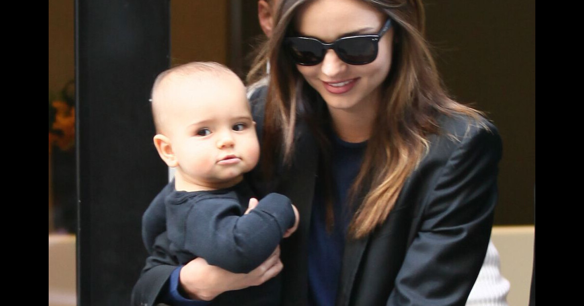 Miranda Kerr : Son fils est déjà un géant qui a soufflé sa première ...