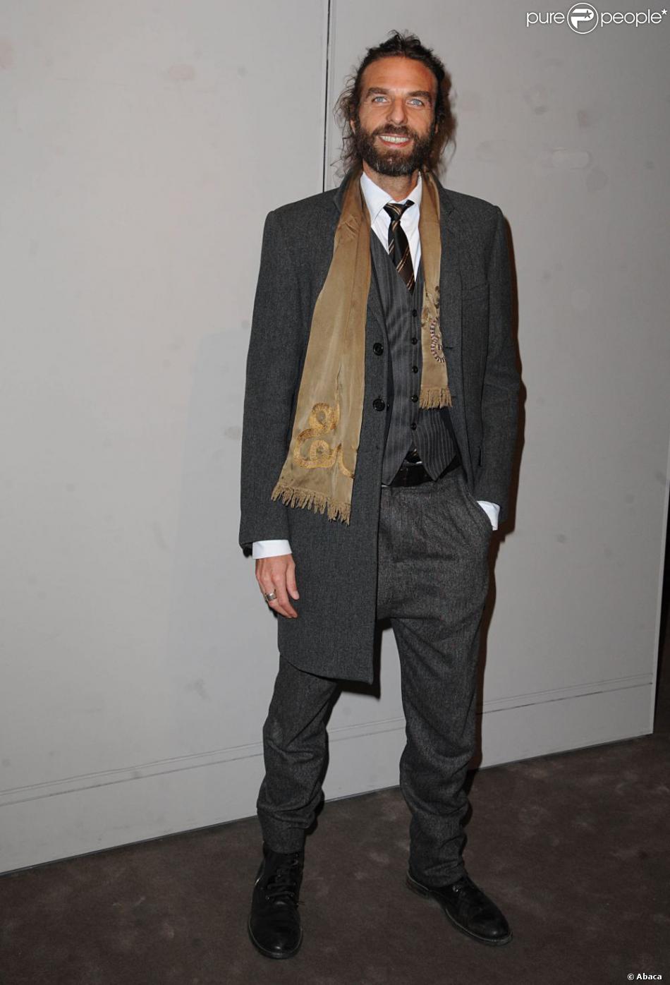 John Nollet lors du cocktail l'Uomo Vogue à Paris le 19 janvier 2012 ...