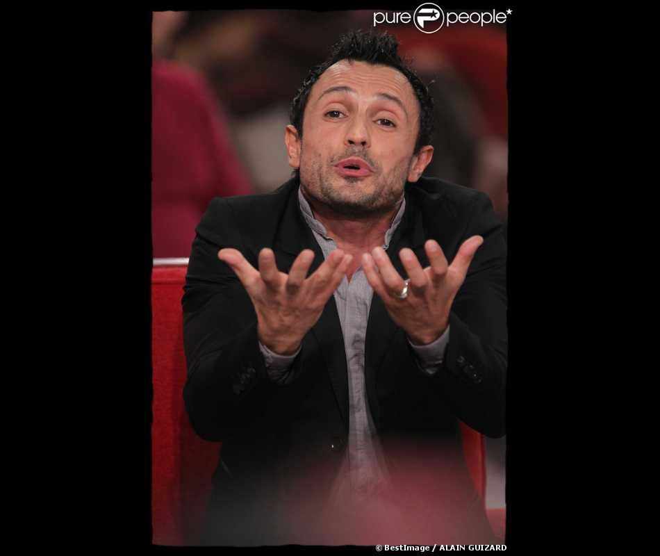 Willy Rovelli lors de l'enregistrement de l'émission Vivement Dimanche ...