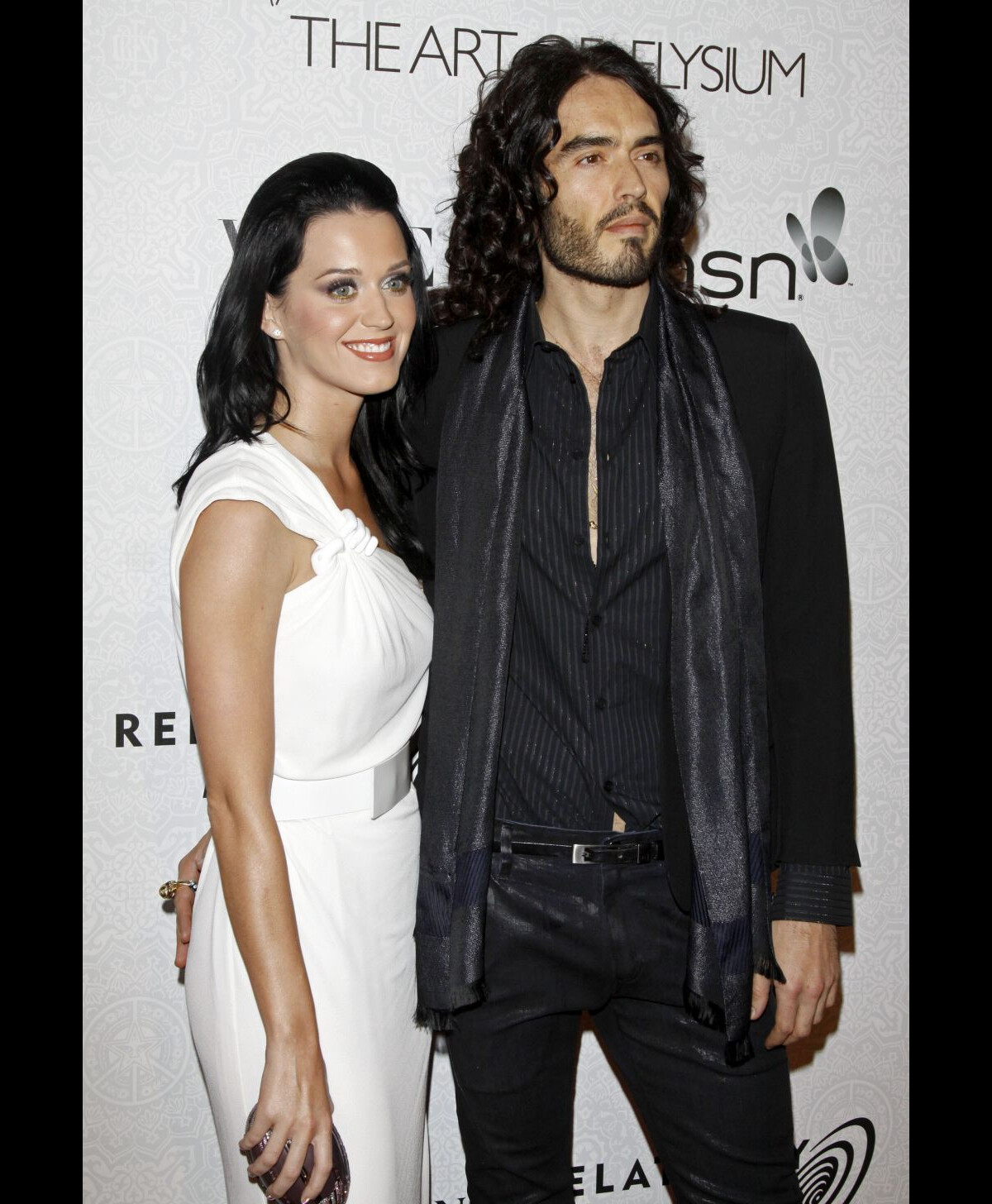 Photo : Russell Brand et Katy Perry en janvier 2010 - Purepeople