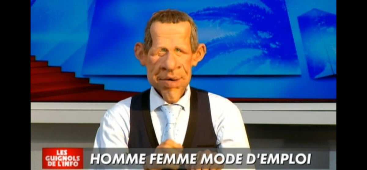 Photo : PPDA dans Les Guignols de l'Info, sur Canal+, le 22 mai 2012 ...