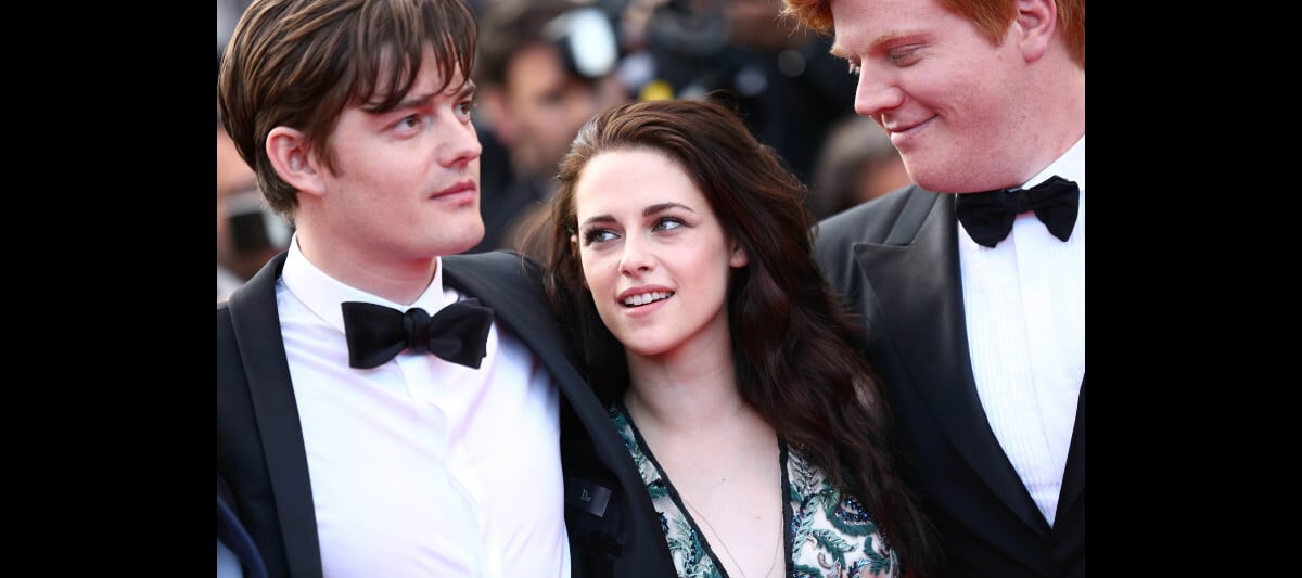 Photo : Sam Riley, Kristen Stewart et Danny Morgan lors de la montée ...