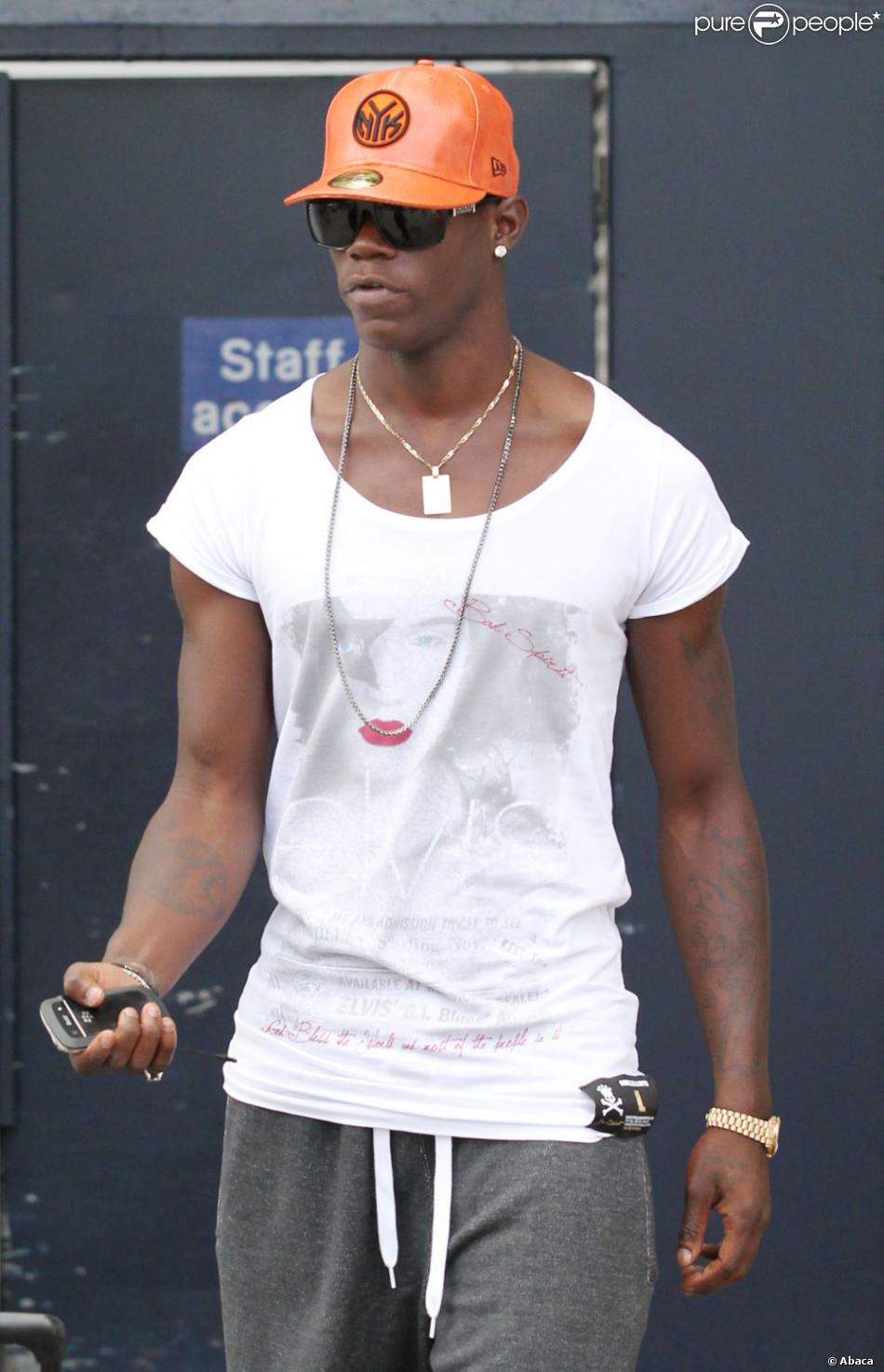 Mario Balotelli le 30 juillet 2012 à Manchester - Purepeople